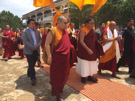 News of the activities of His Eminence the 7th Dzogchen Rinpoche